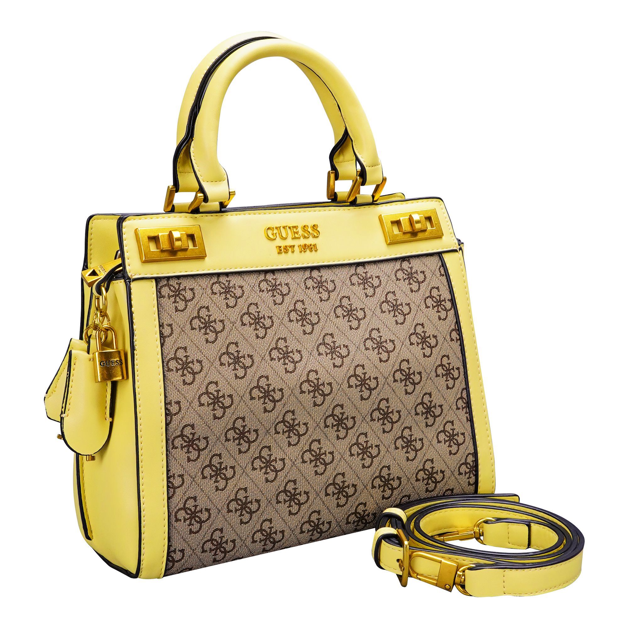 Buy GS Designed Hand Bag, Yellow, MNO-3 Online at Special Price in ...