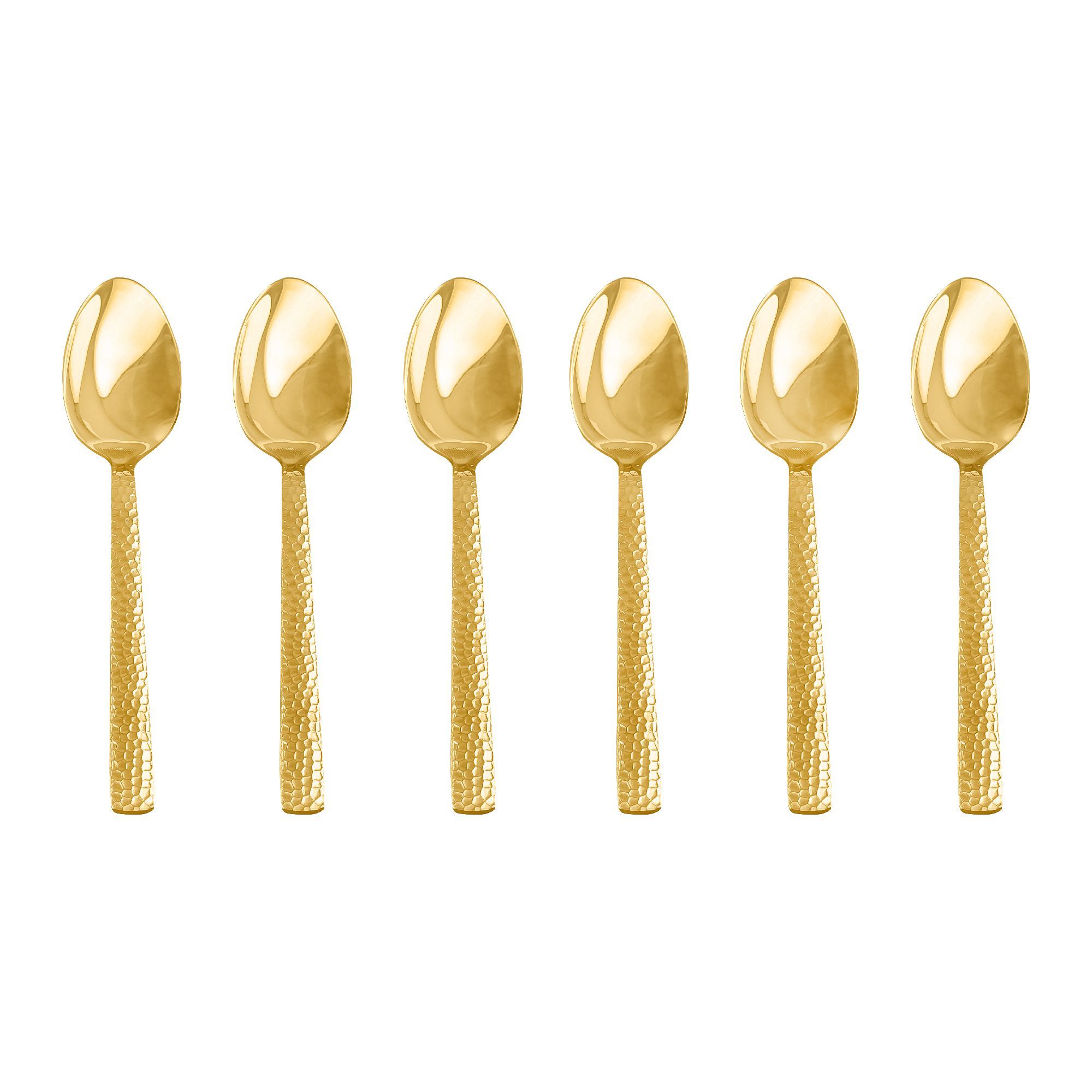 Order Dinette Stainless Steel Tea Spoon Set, Gold 100c, 6-Pack, DY-004 ...