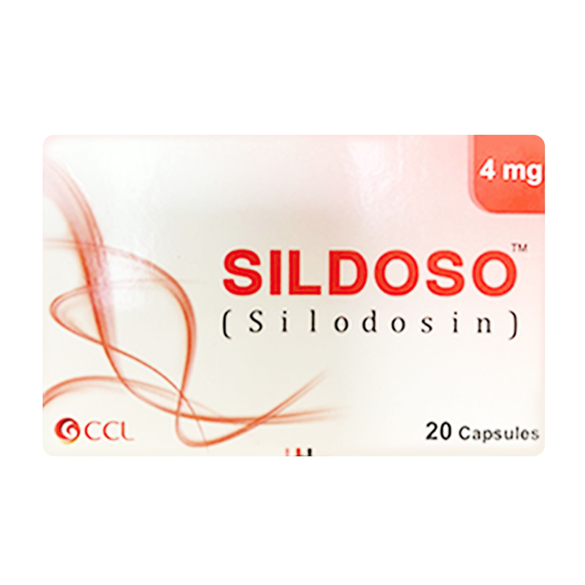 Sildoso Capsules 4mg, Box (20 Capsules)