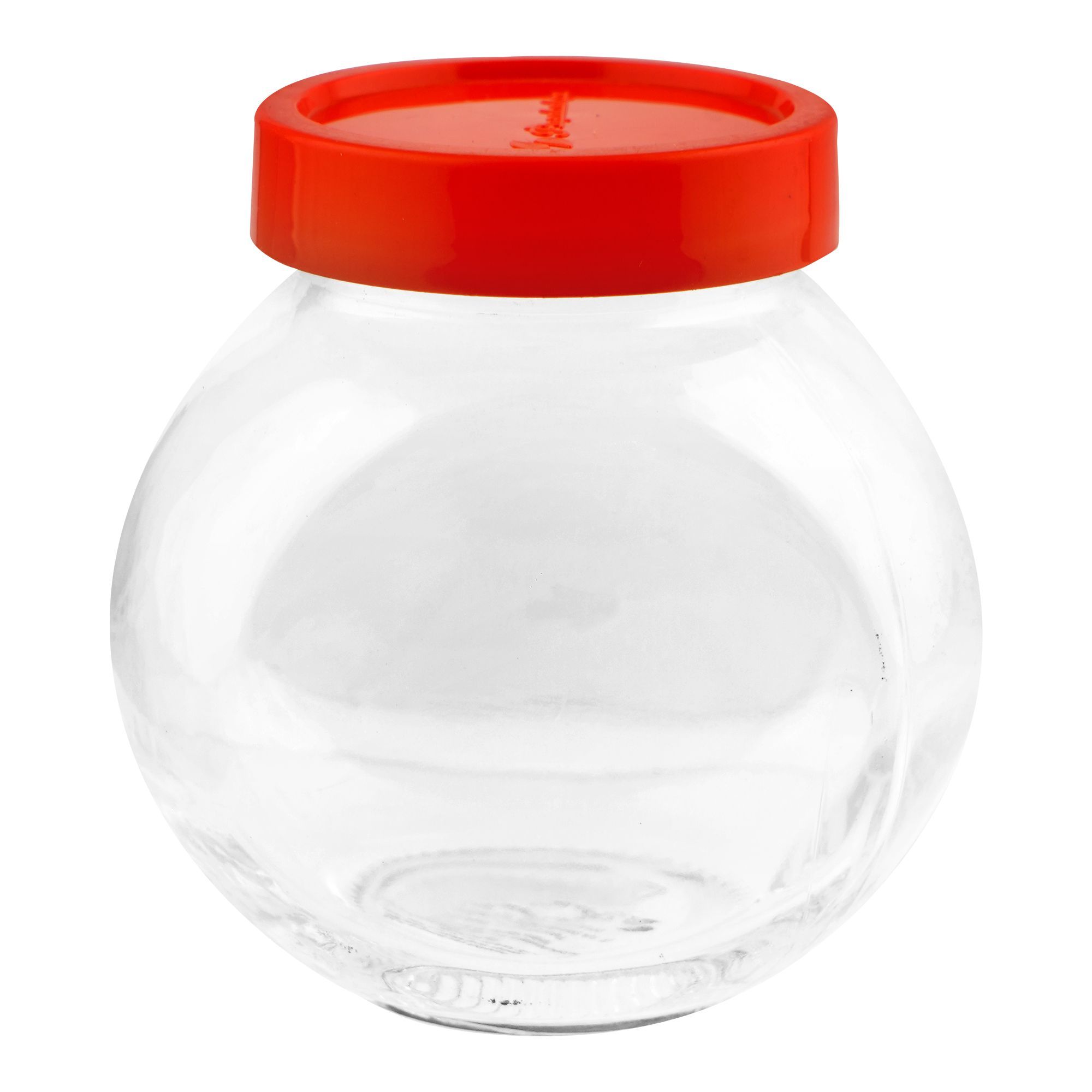 Pasabahce Bella Spice Glass Jar with Red Lid, Storage Container, 80386