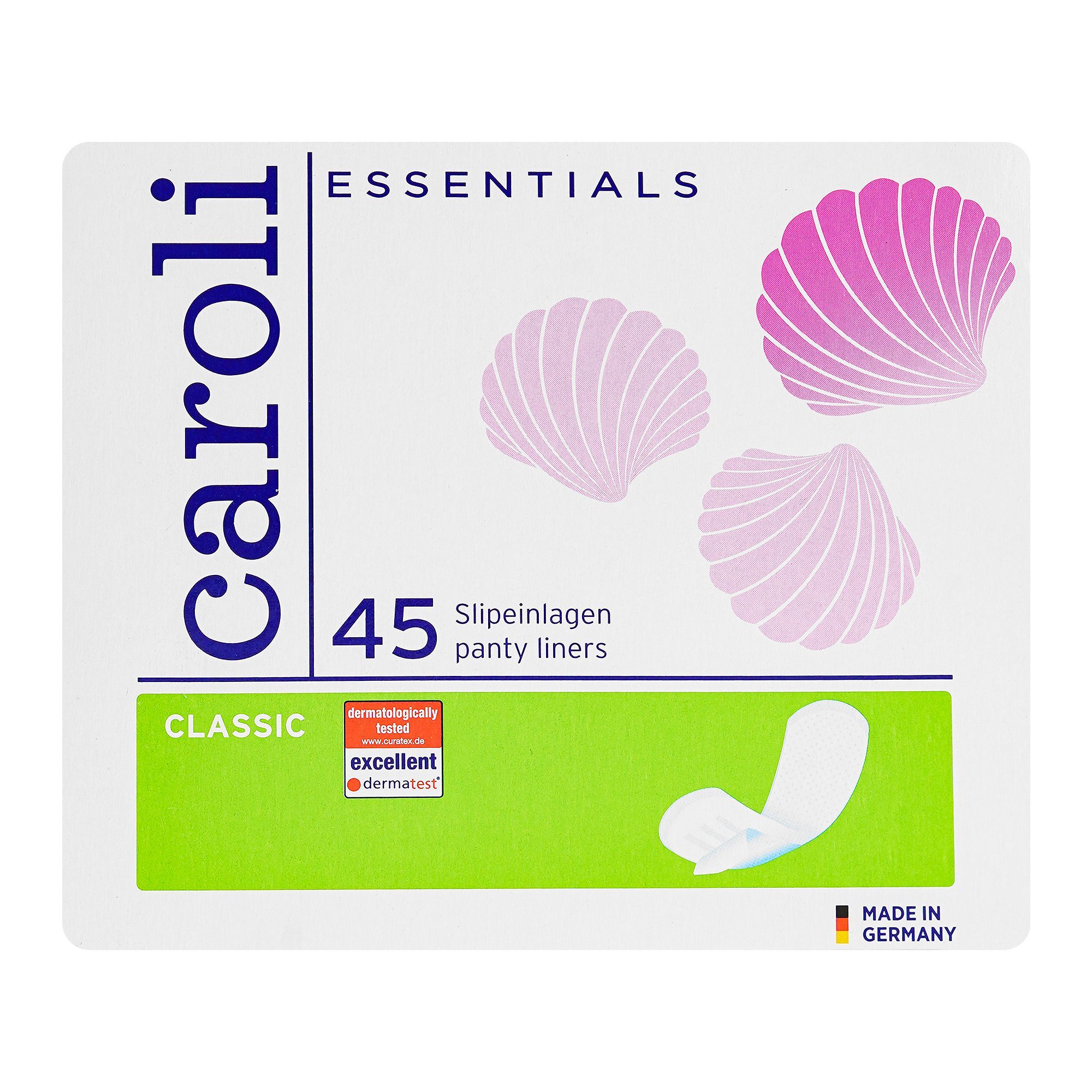 Buy Caroli Essentials Classic Panty Liners, 45-Pack Online at Best ...