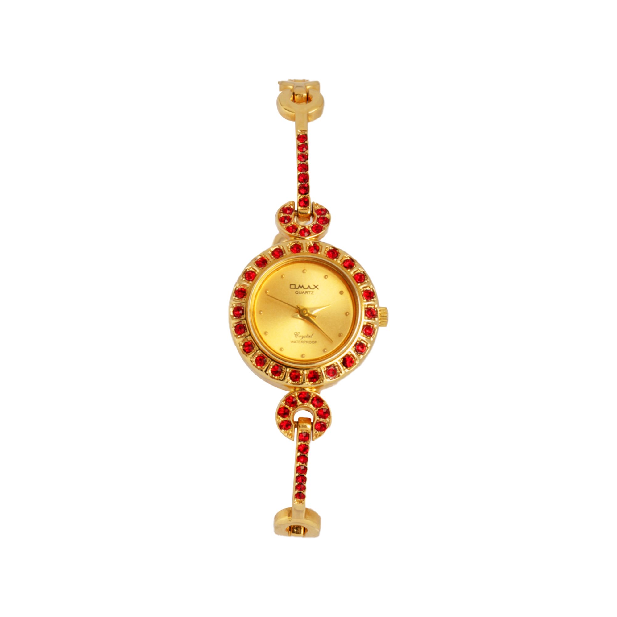 Omax Women's Analog Waterproof Chain Watch, 00JED186GR11