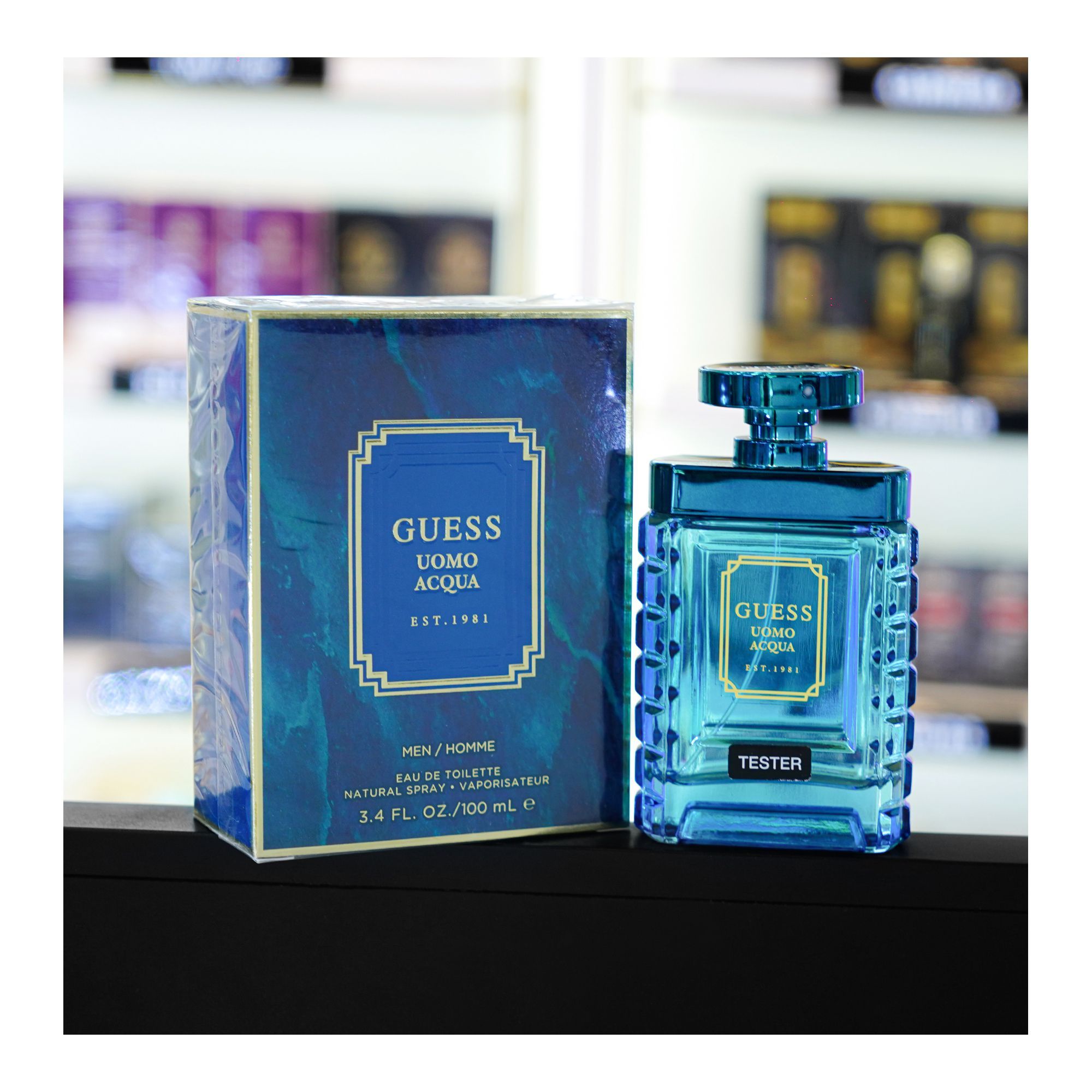 Guess Uomo Acqua Perfume, Eau de Toilette, For Men, 100ml