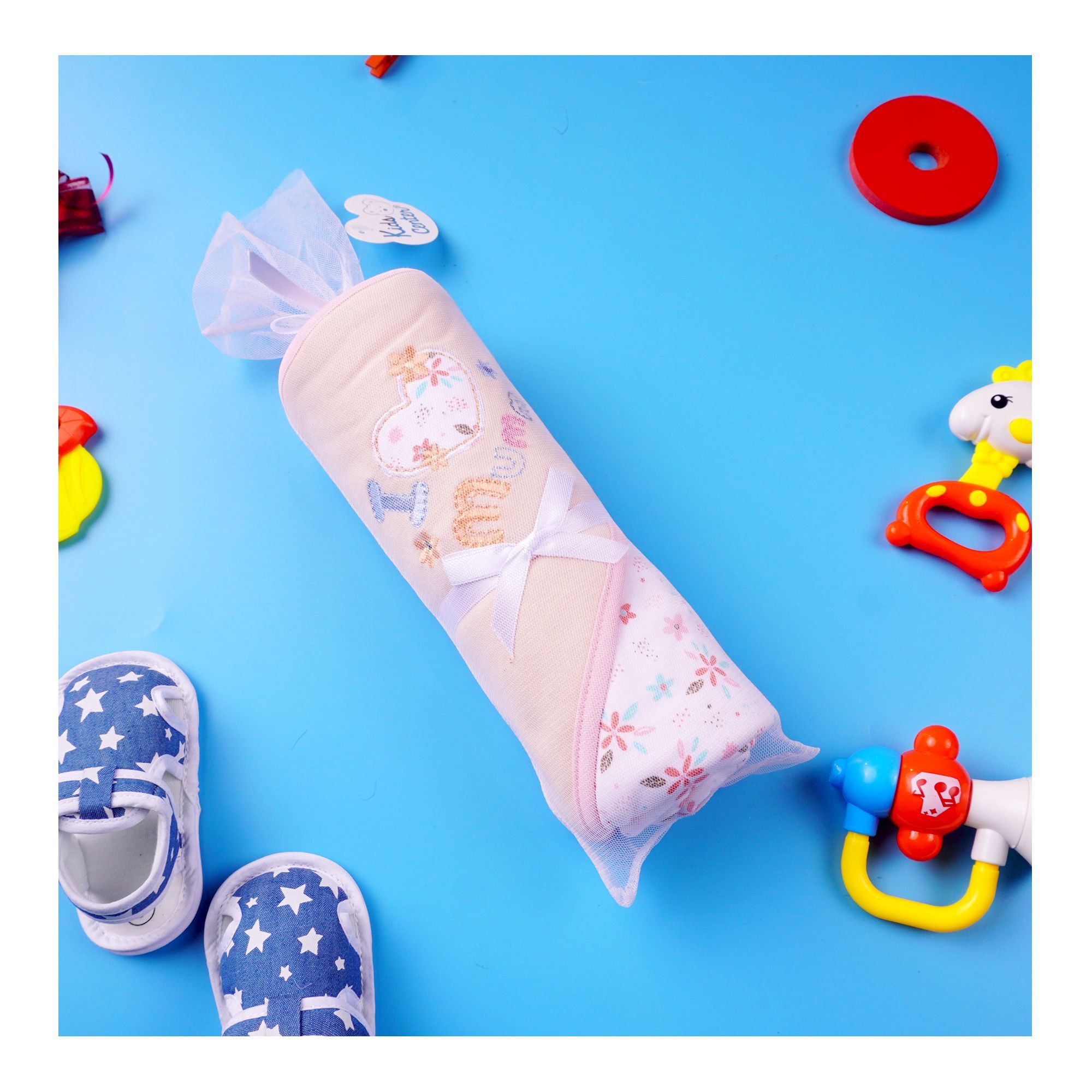 Kids Center I Love Mummy Baby Wrapping Sheet, Soft Cotton Swaddle ...