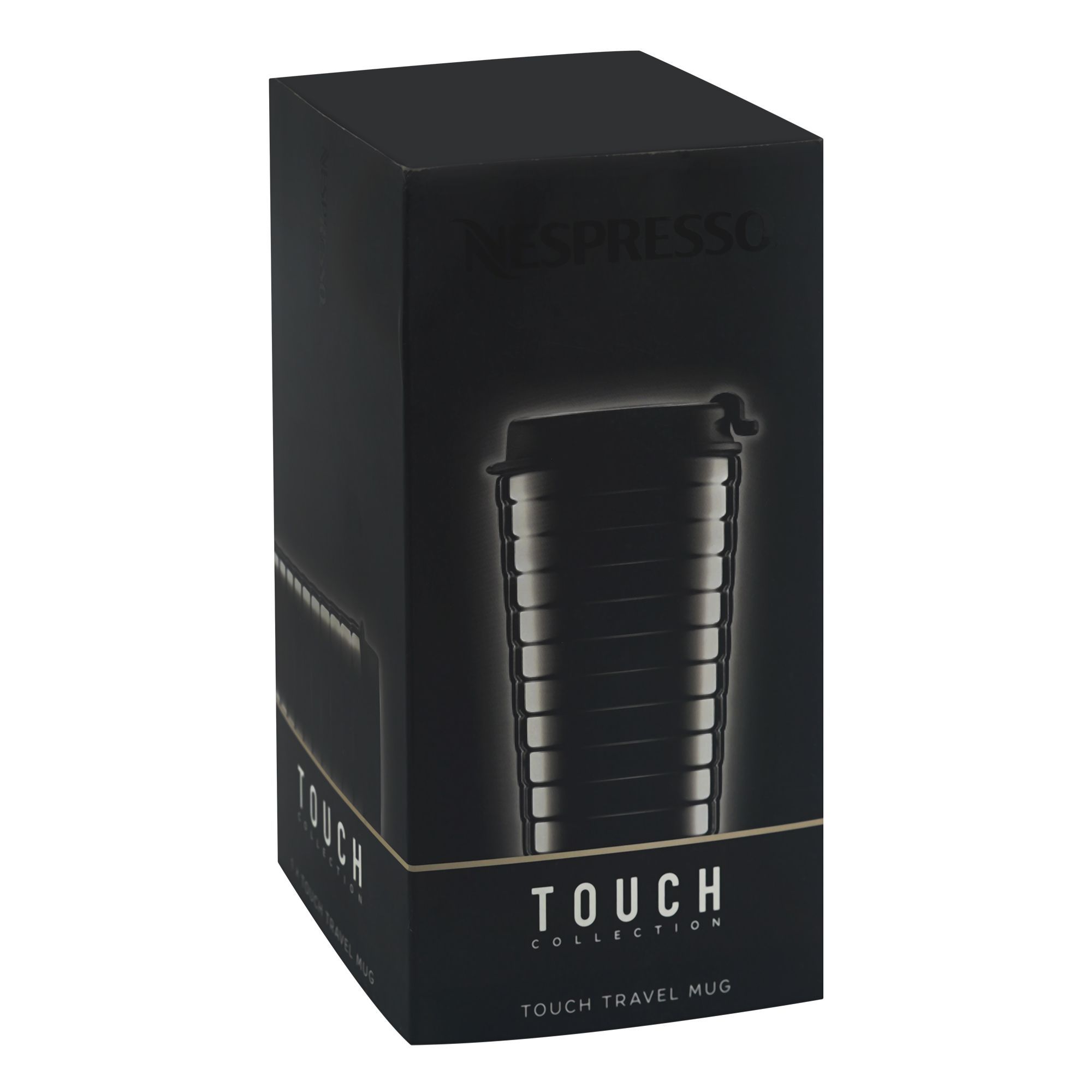Nespresso Double-Walled Stainless Steel Touch Travel Coffee Mug, 345ml