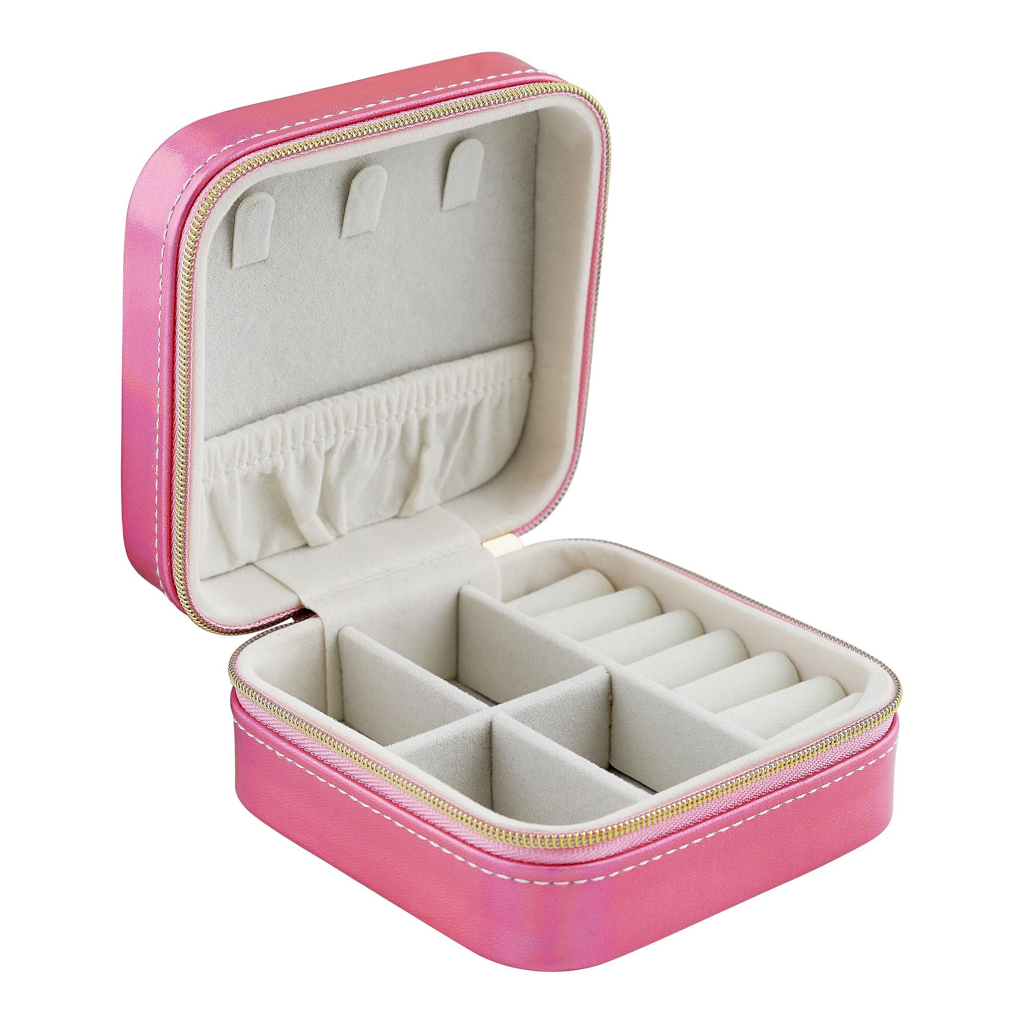 Mini Shiny Jewelry Storage Organizer Box For Rings, Earrings ...