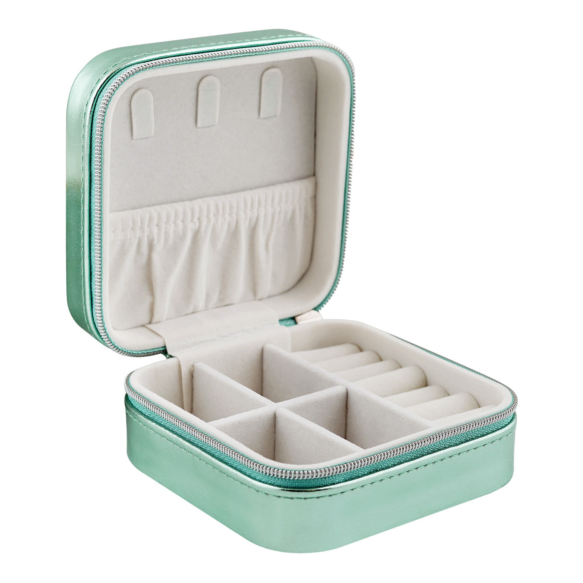 Mini Shiny Jewelry Storage Organizer Box For Rings, Earrings ...