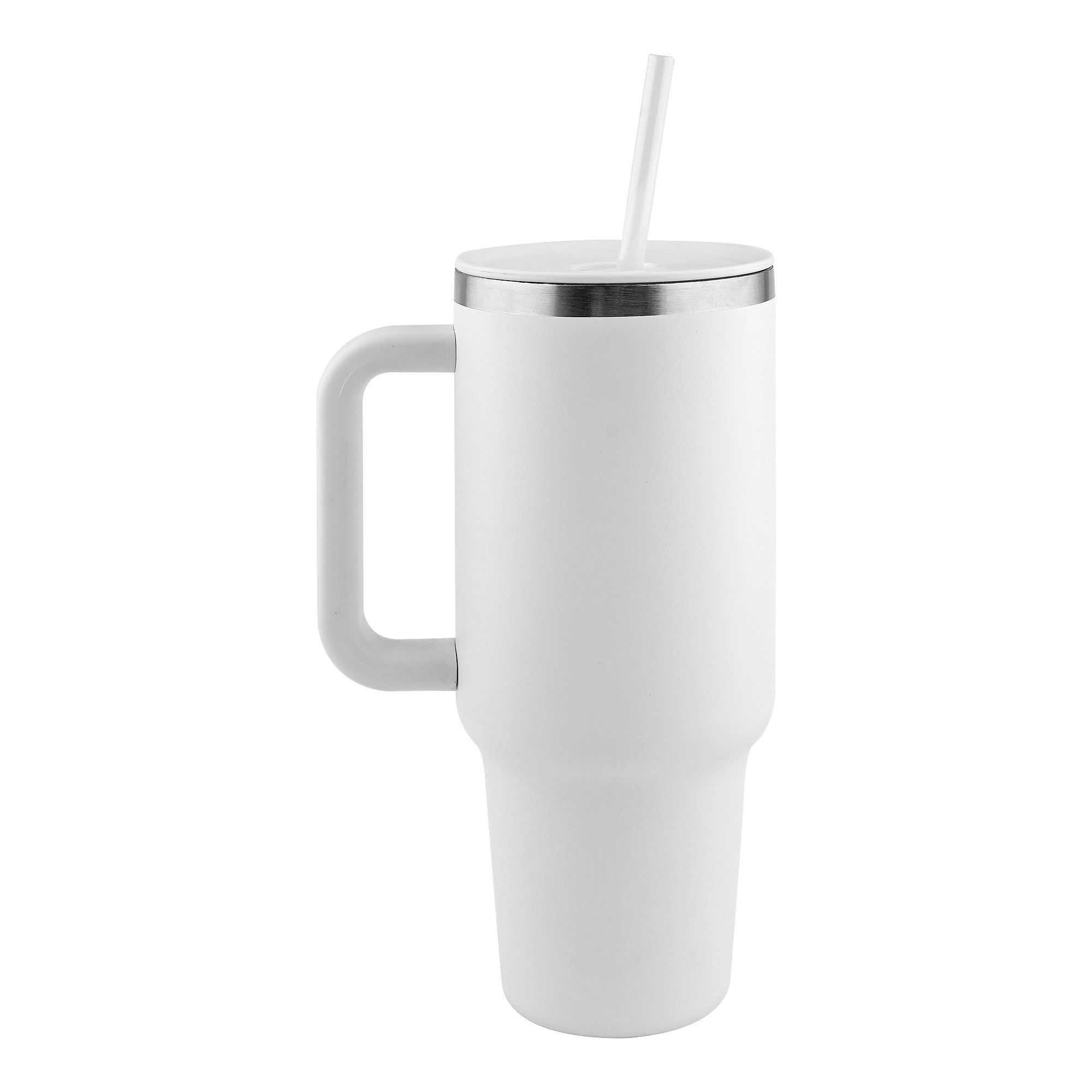 Stainless Steel Insulated Plain Tumbler, BPA Free, 1180ml, White