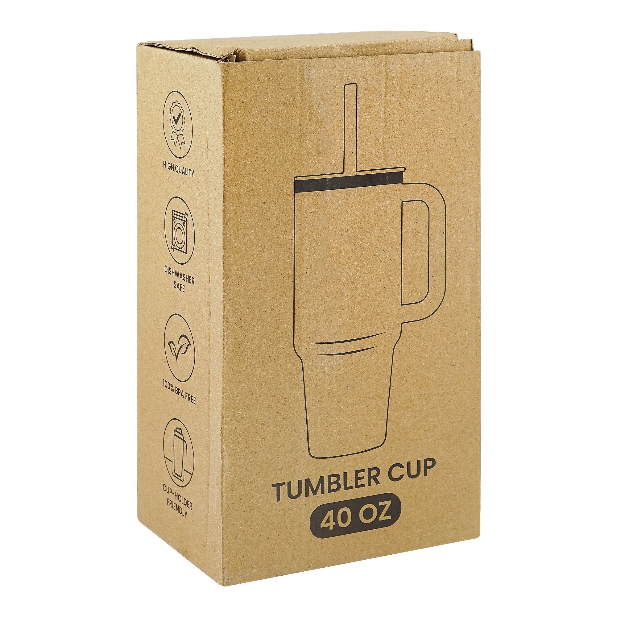 Stainless Steel Insulated Plain Tumbler, BPA Free, 1180ml, White