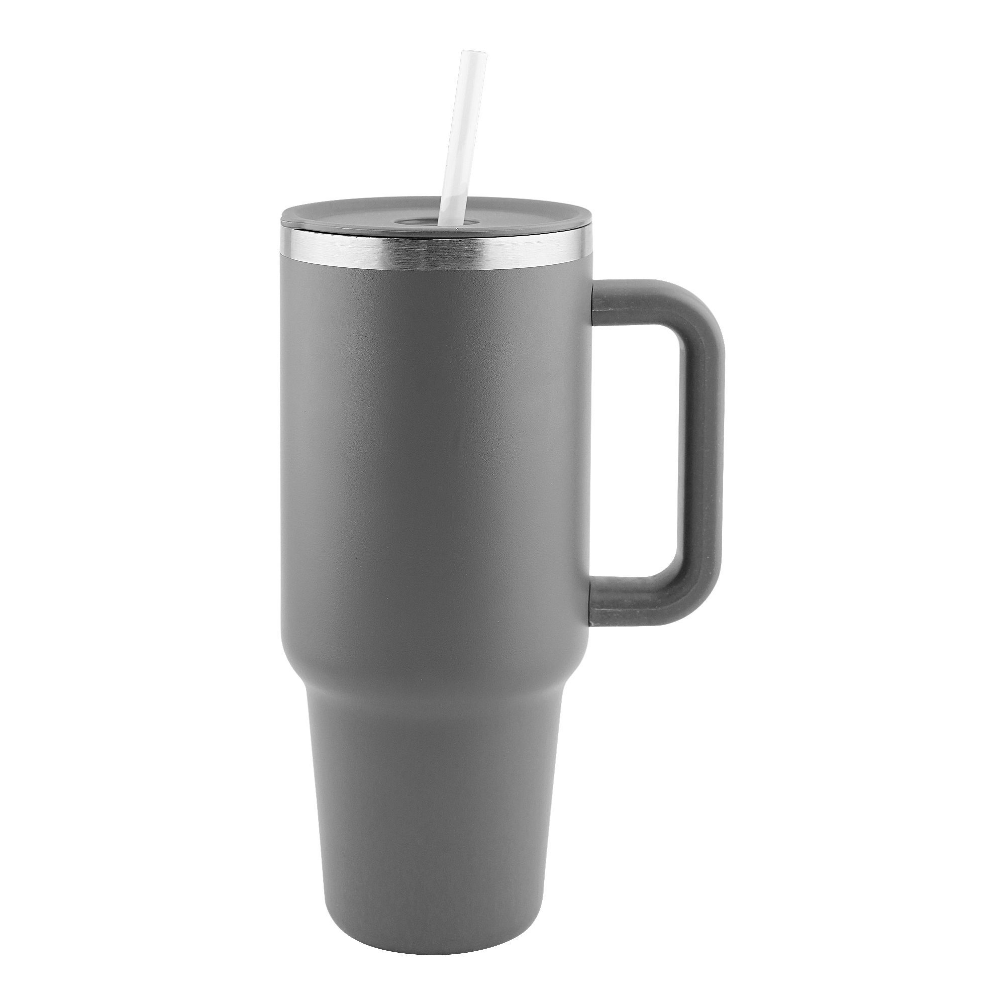 Stainless Steel Insulated Plain Tumbler, Black, 900ml
