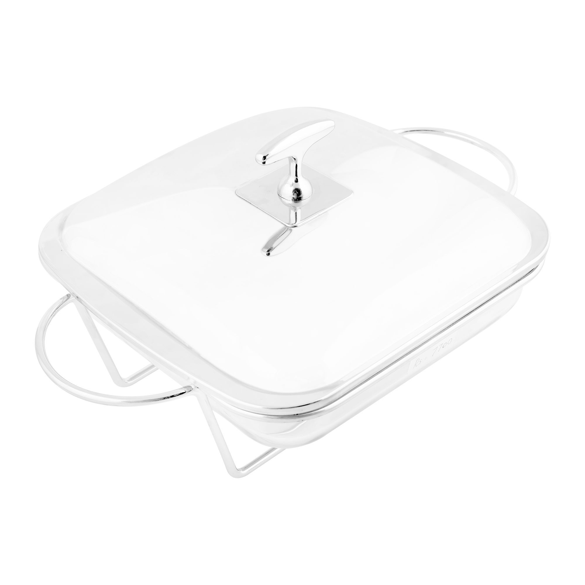 Bhoja Square Burner Dish, 2 Liters, EB-1442