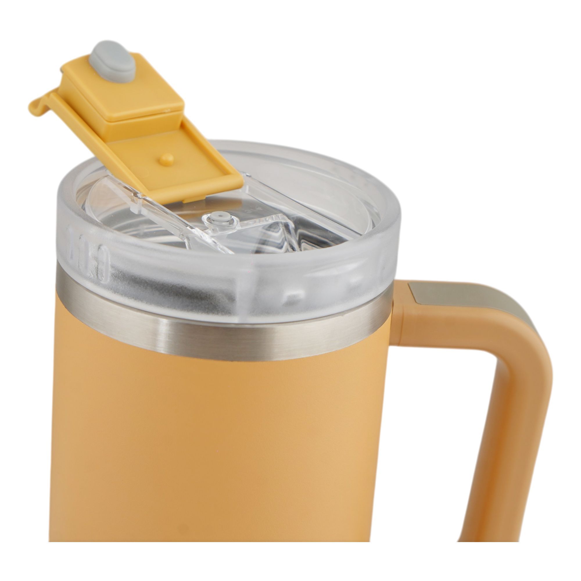 Tyeso Vacuum Insulated Tumbler, Yellow, 900ml, TS-8866