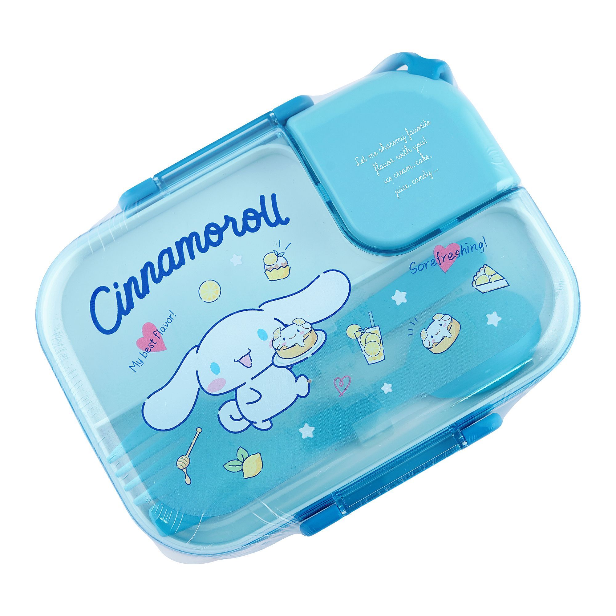Lunch Box, 1.1 Liter + 750ml + 45ml, Cinnamoroll, Hy-023