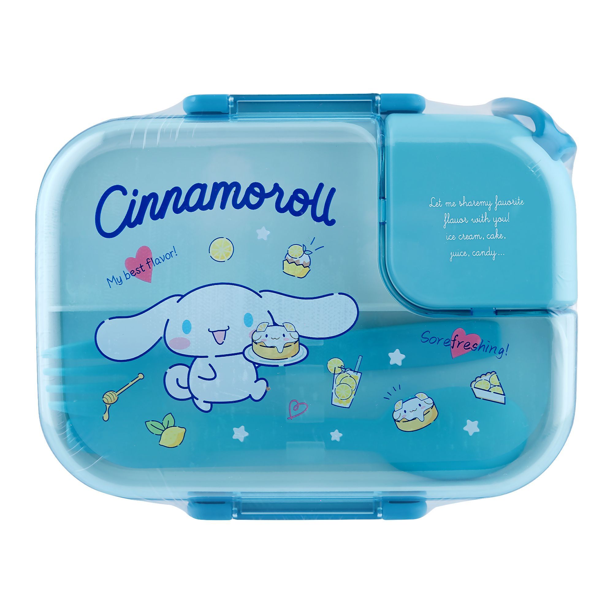 Lunch Box, 1.1 Liter + 750ml + 45ml, Cinnamoroll, Hy-023