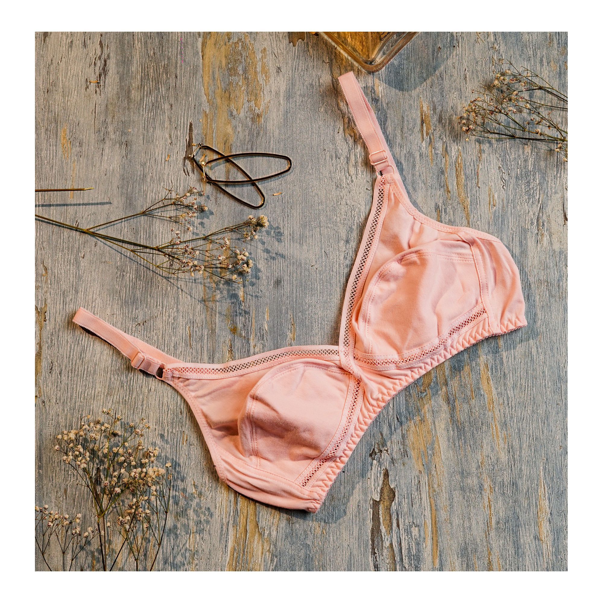 Flourish Angel Bra, Pink