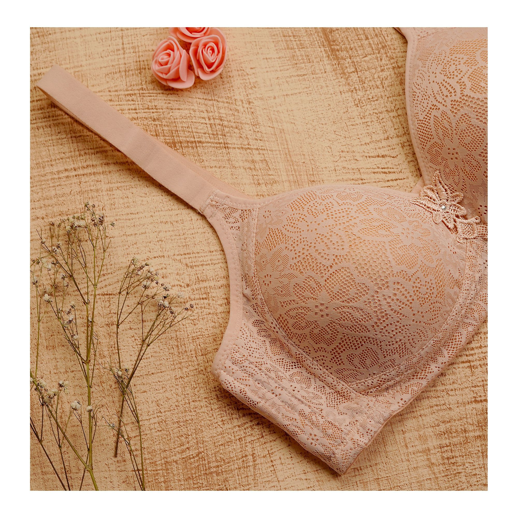 NG Fashion Women's Foam Bra, Skin, 3130