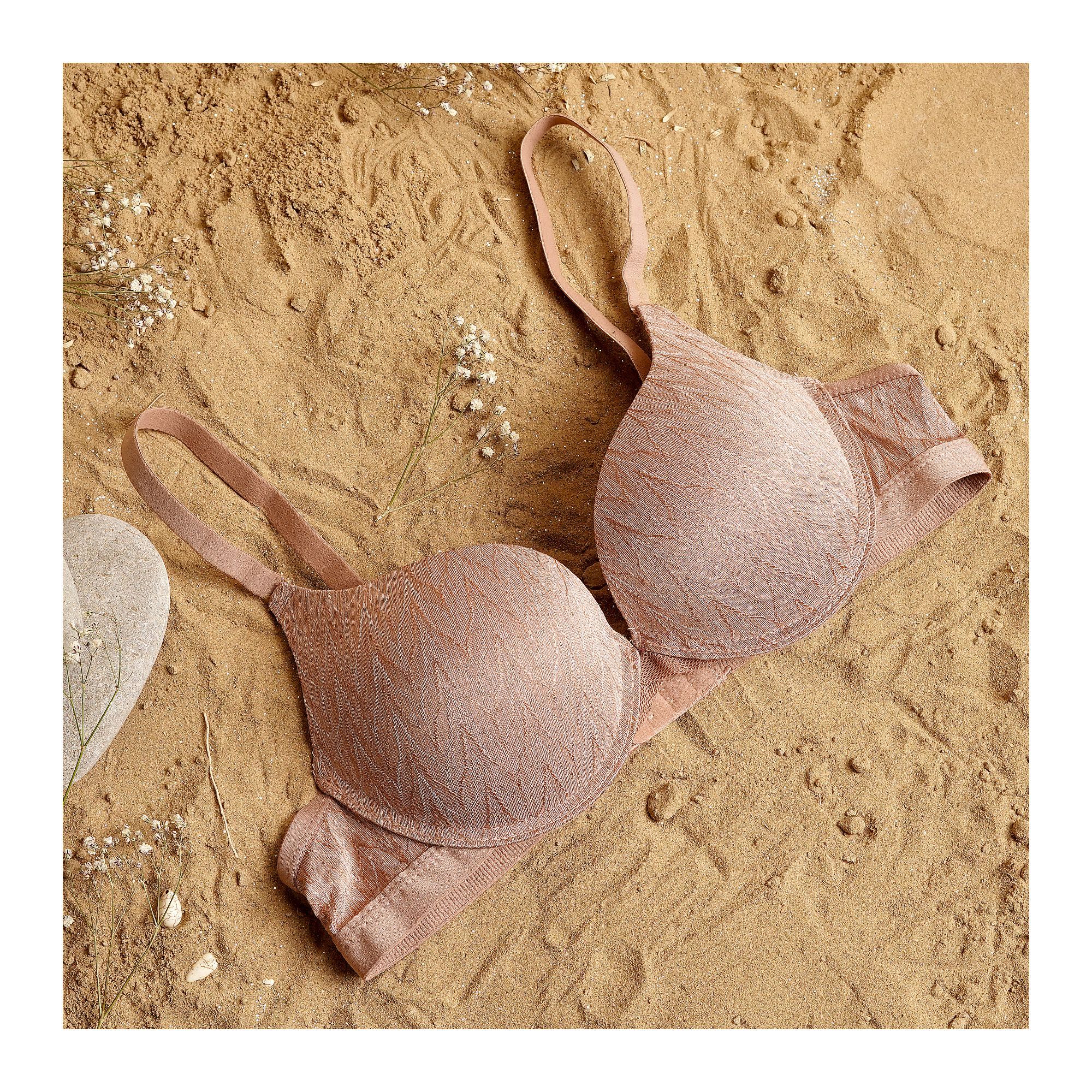 NG Fashion Women's Foam Bra, 34, Light Brown, 9686