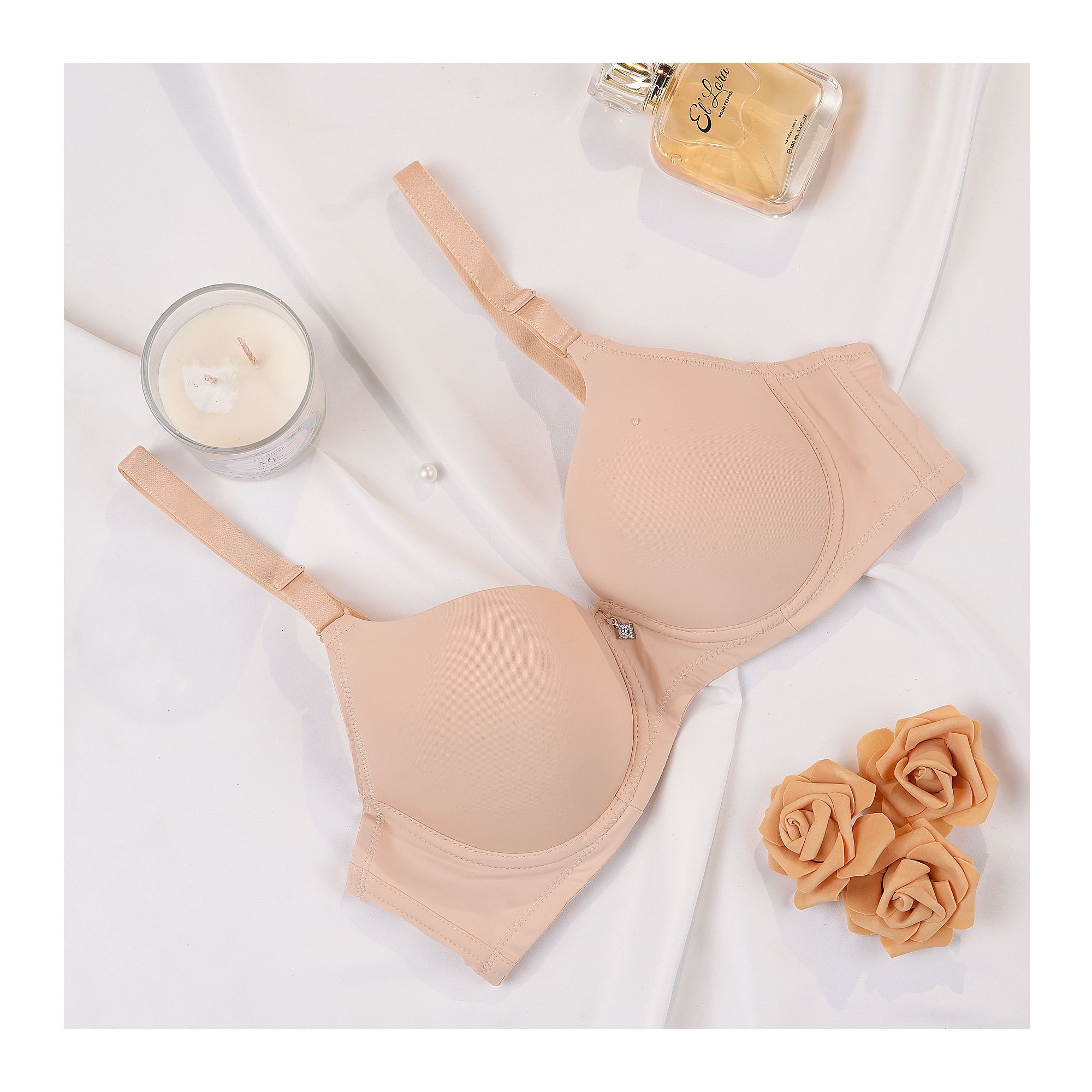 Flourish Women's Foam Bra, Skin, 1994