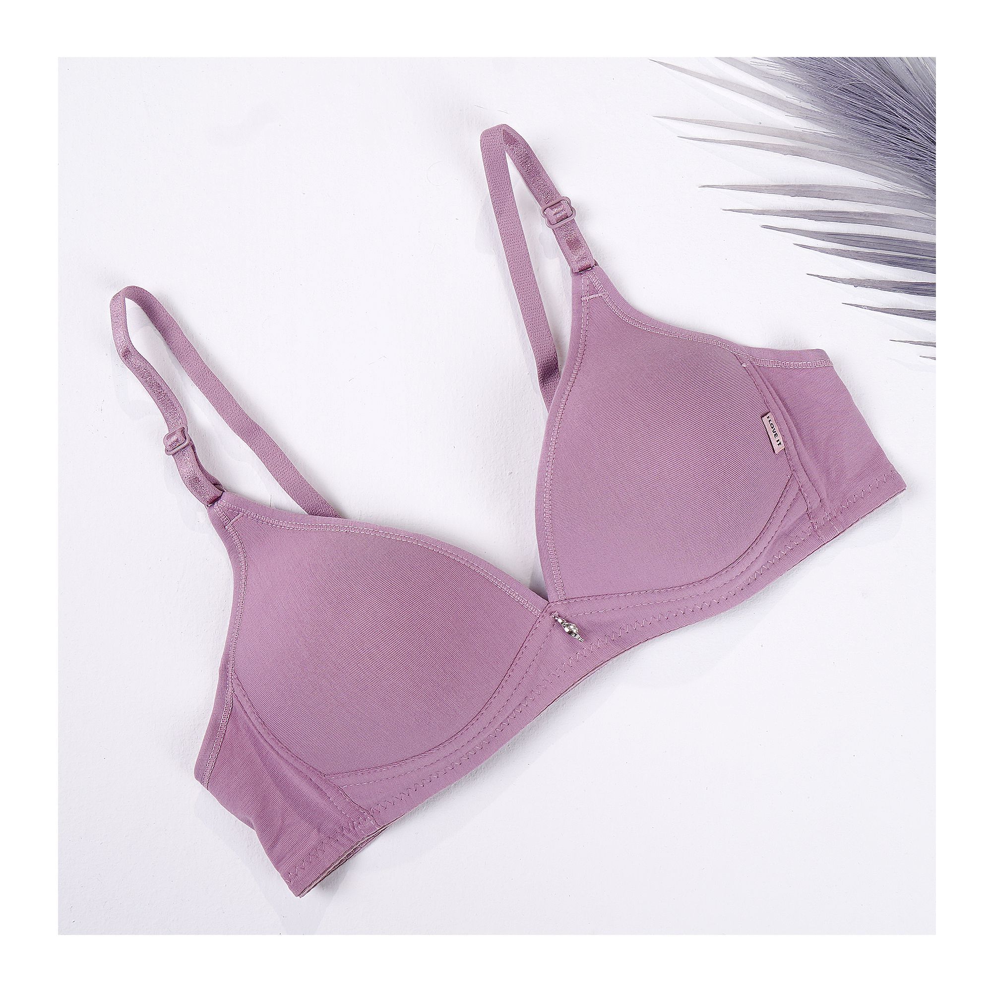 Flourish Women's Foam Bra, Purple, 1799