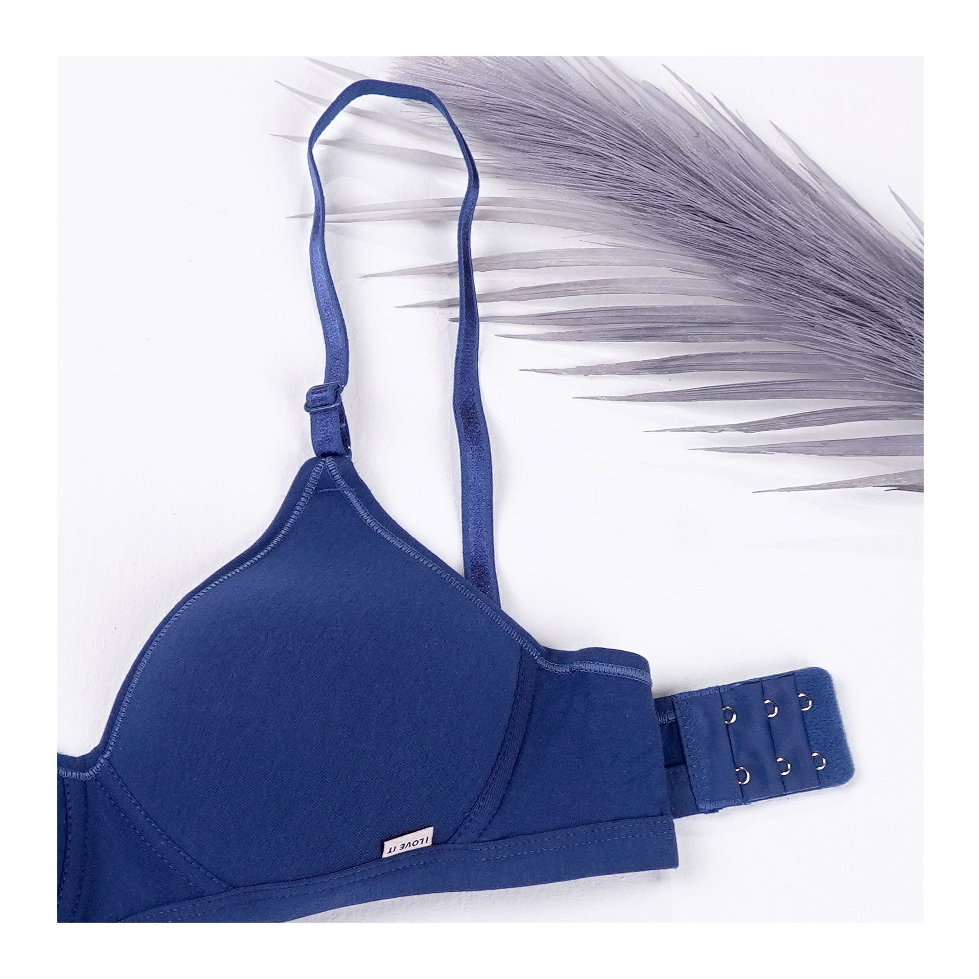 Flourish Women's Foam Bra, Blue, 1615