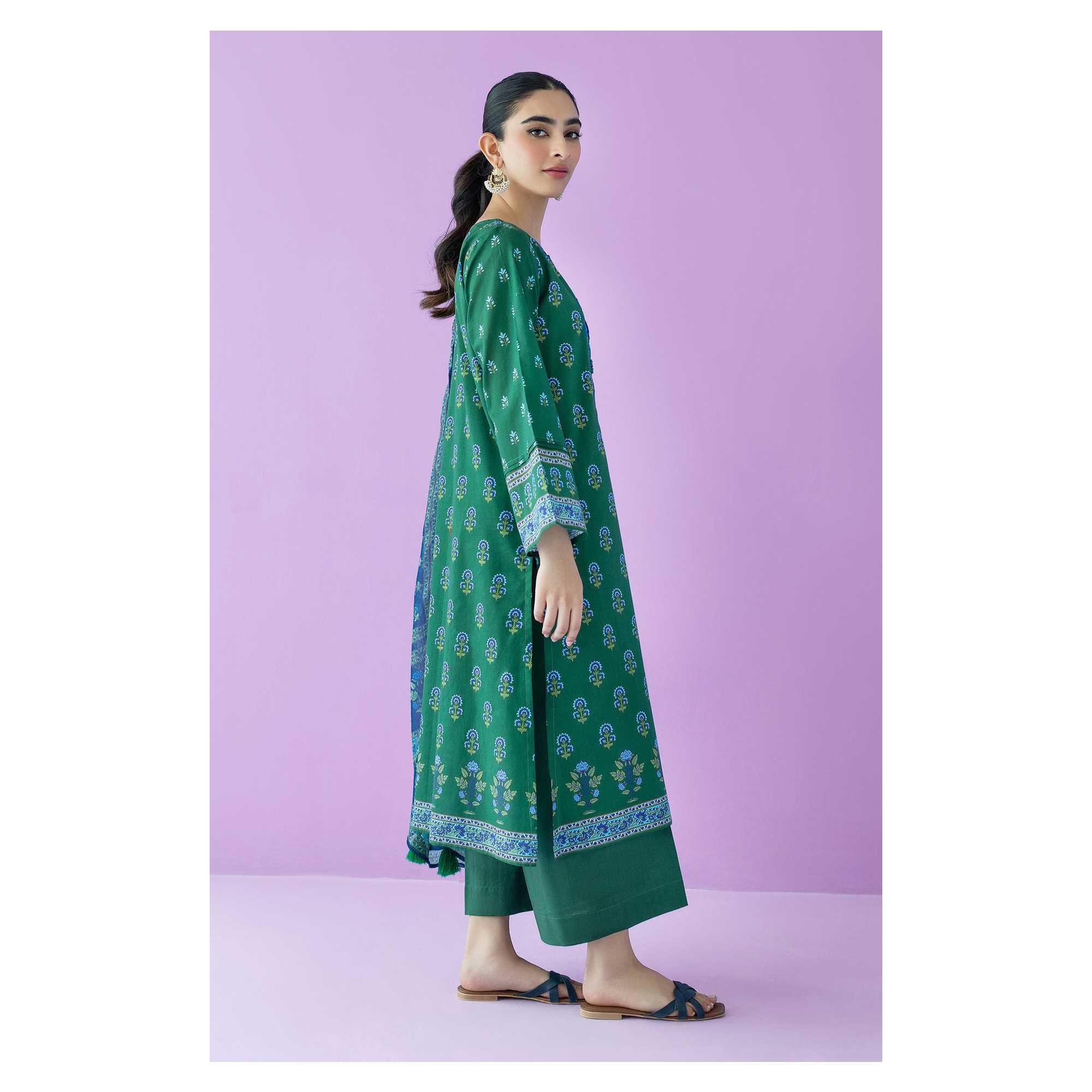 Order Orient Textile Unstitched 3 Piece Embroidered Lawn Shirt Cambric Pant & Chiffon Dupatta ...