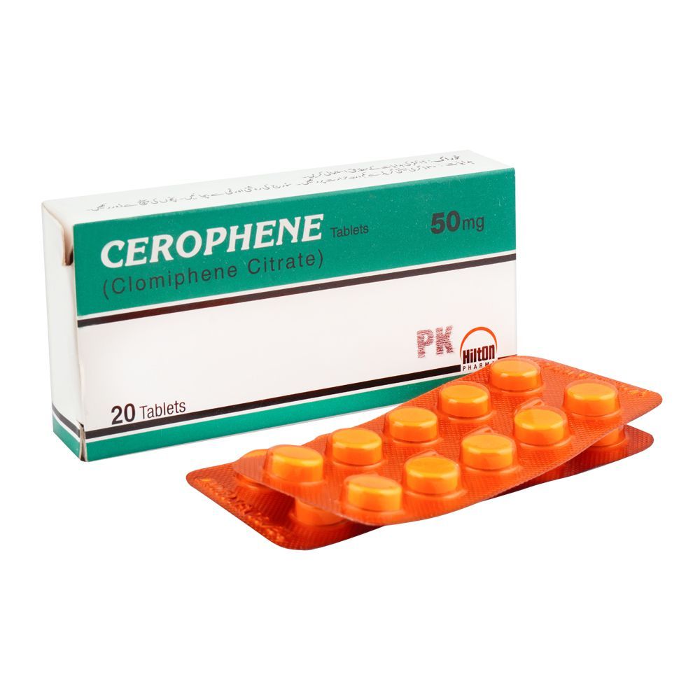 Buy Hilton Pharma Cerophene Tablet, 50mg, 20-Pack Online at Special ...