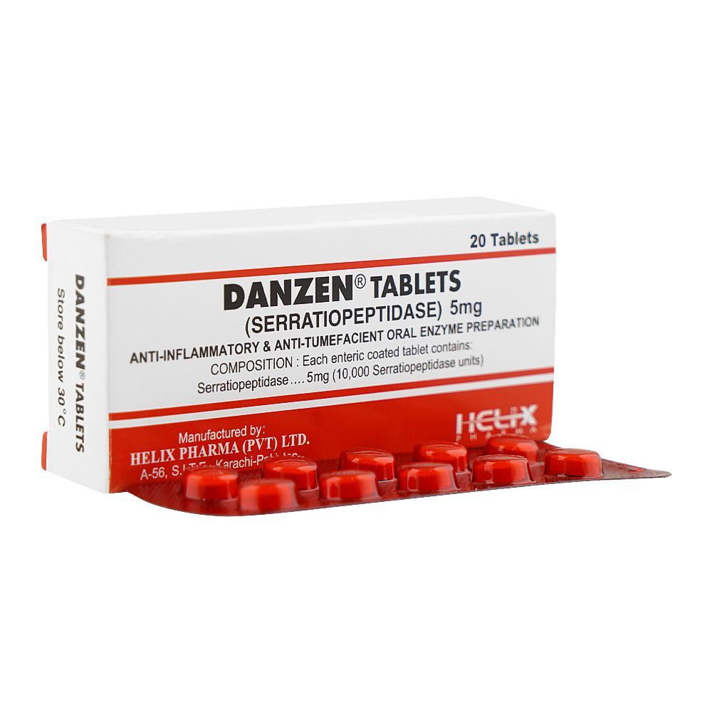 Helix Pharma Danzen Tablet, 5mg, 1-Strip