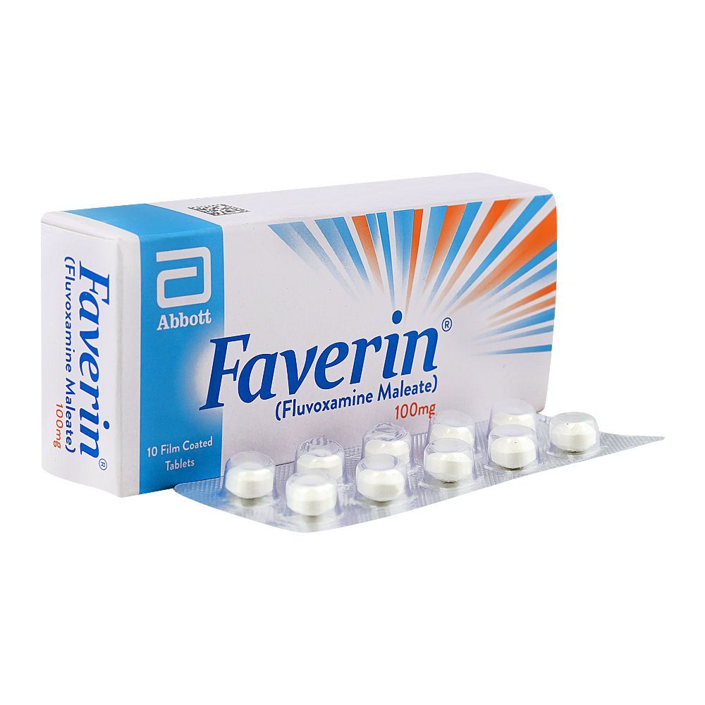 Abbott Faverin Tablet, 100mg, 10-Pack