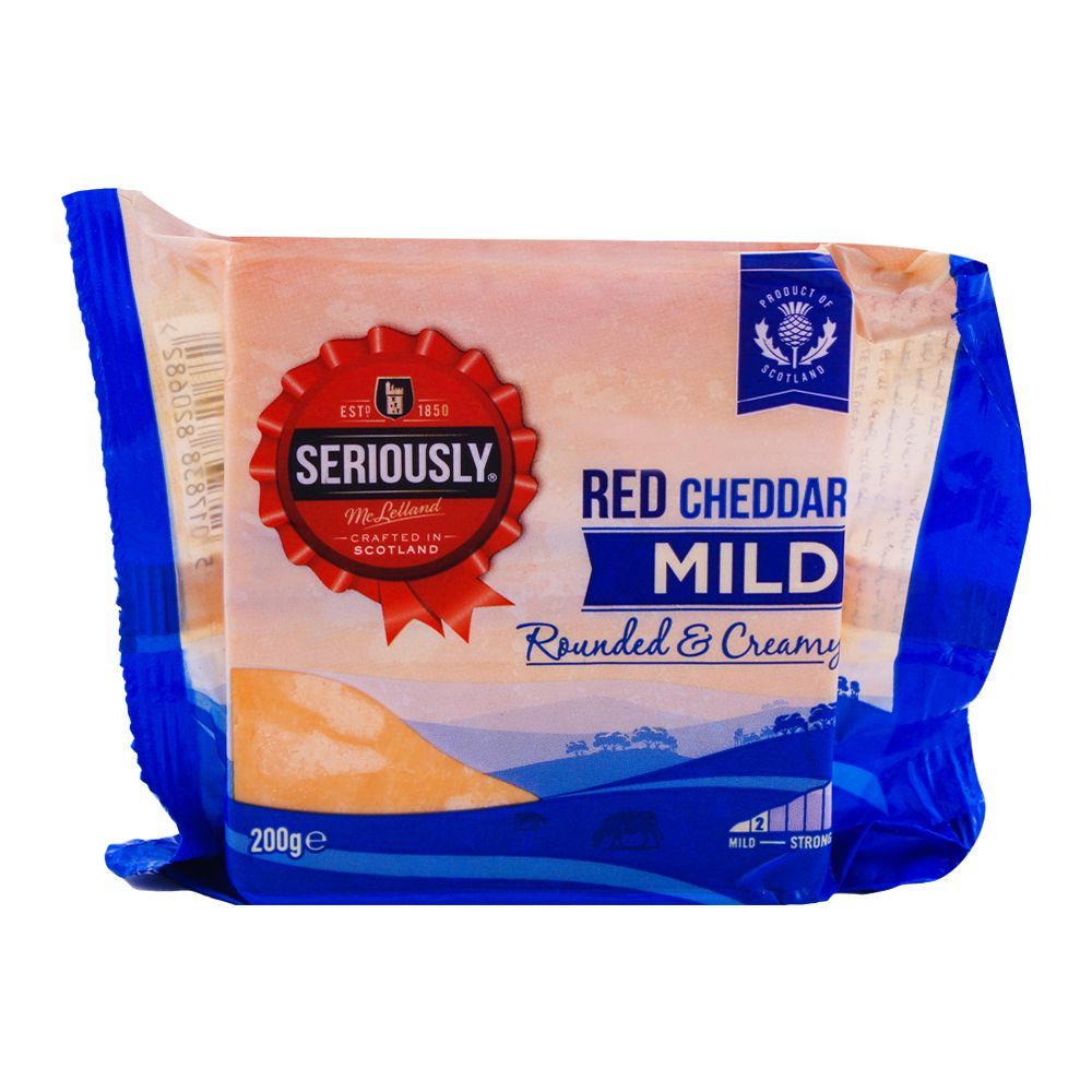 Order Mclelland Seriously Mild Red Cheddar 200g Online at Special Price ...
