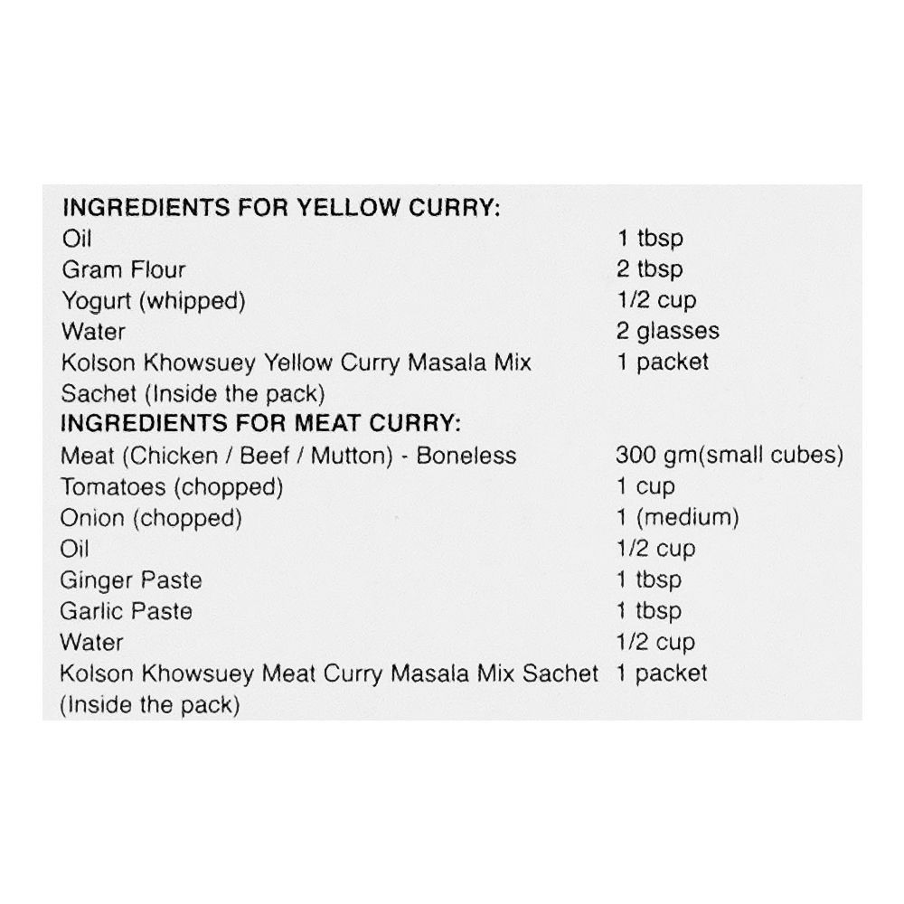 Buy Kolson Khowsuey Spaghetti Pasta Mix, 315g Online at Best Price in ...