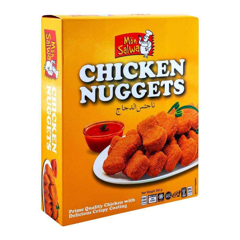Buy MonSalwa Chicken Nuggets 260g Online at Best Price in Pakistan - Naheed.pk