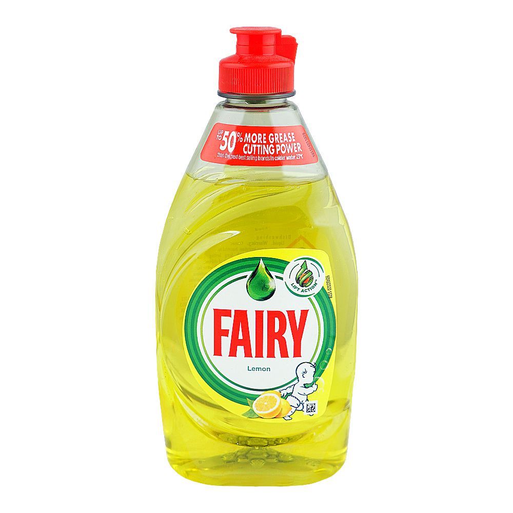 Fairy Original Lemon Dishwash Liquid, 320ml