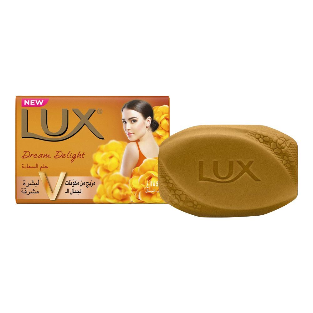 Buy Lux Dream Delight Oil Soap, Imported, Jasmine Sambac + Orange Oil ...