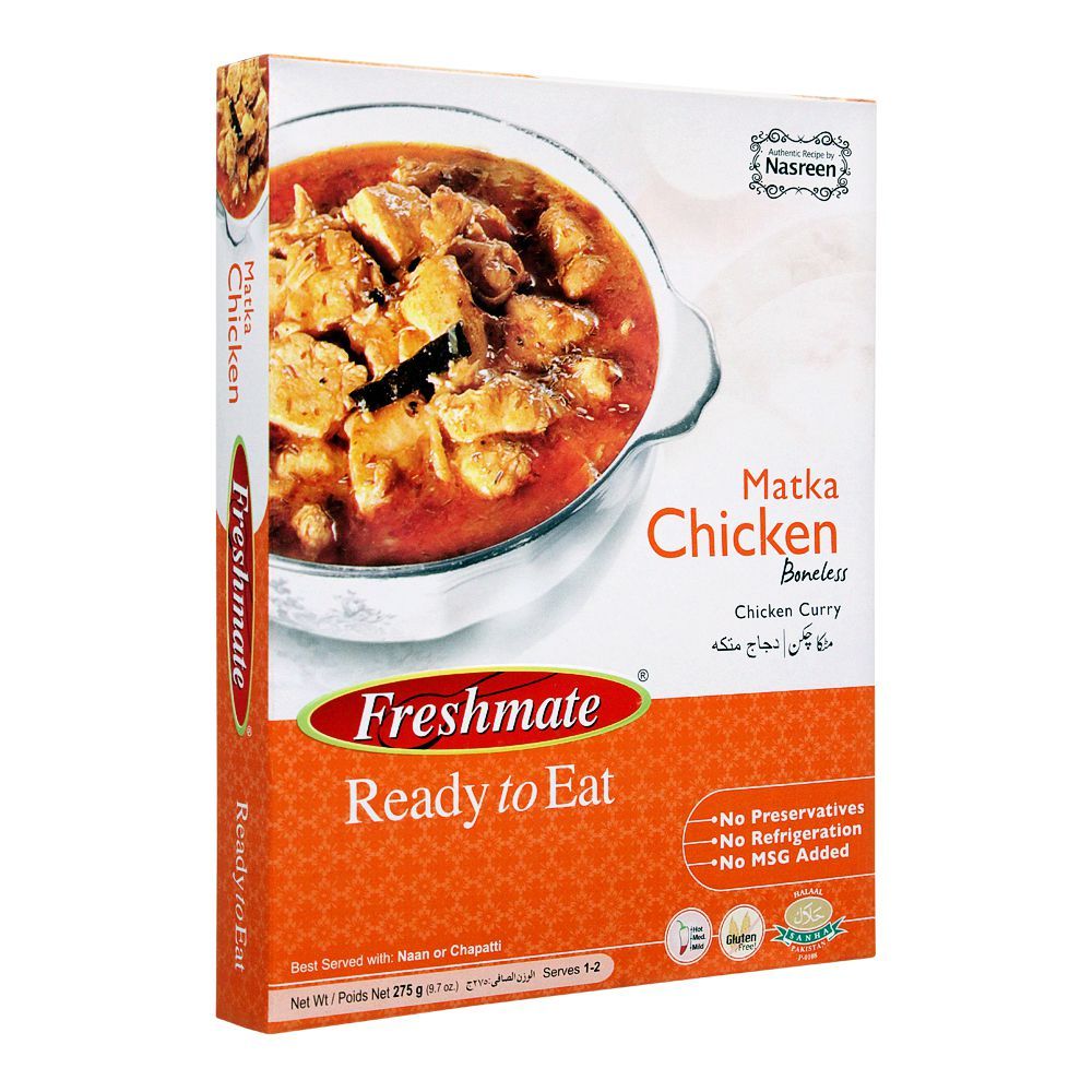 Order Freshmate Matka Chicken, Boneless, 275g Online at Special Price ...