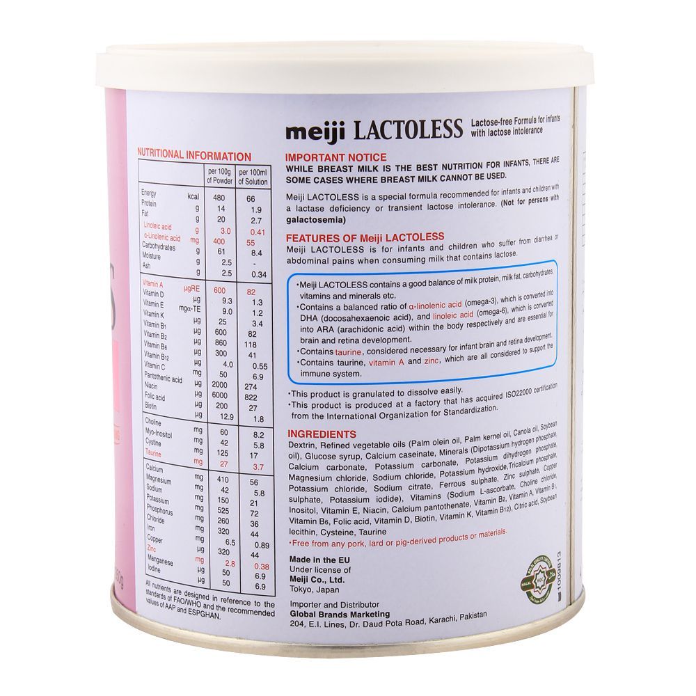 Buy Meiji Lactoless Milk Powder 350gm Online at Special Price in ...