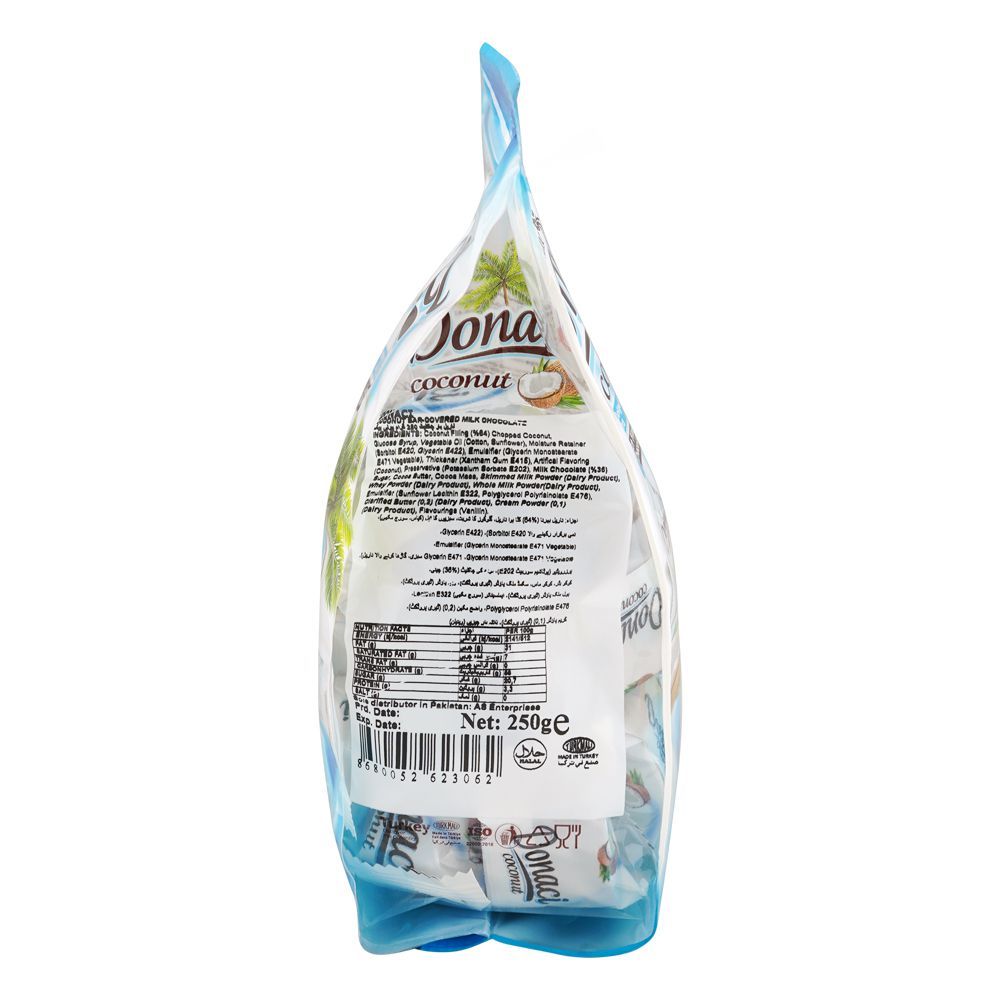 Donaci Coconut With Milk Chocolate Pouch, 250g