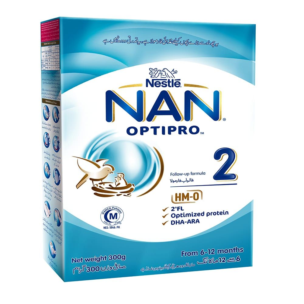 Purchase Nestle NAN Optipro, Stage 2, Follow-Up Formula, 350g Online at ...