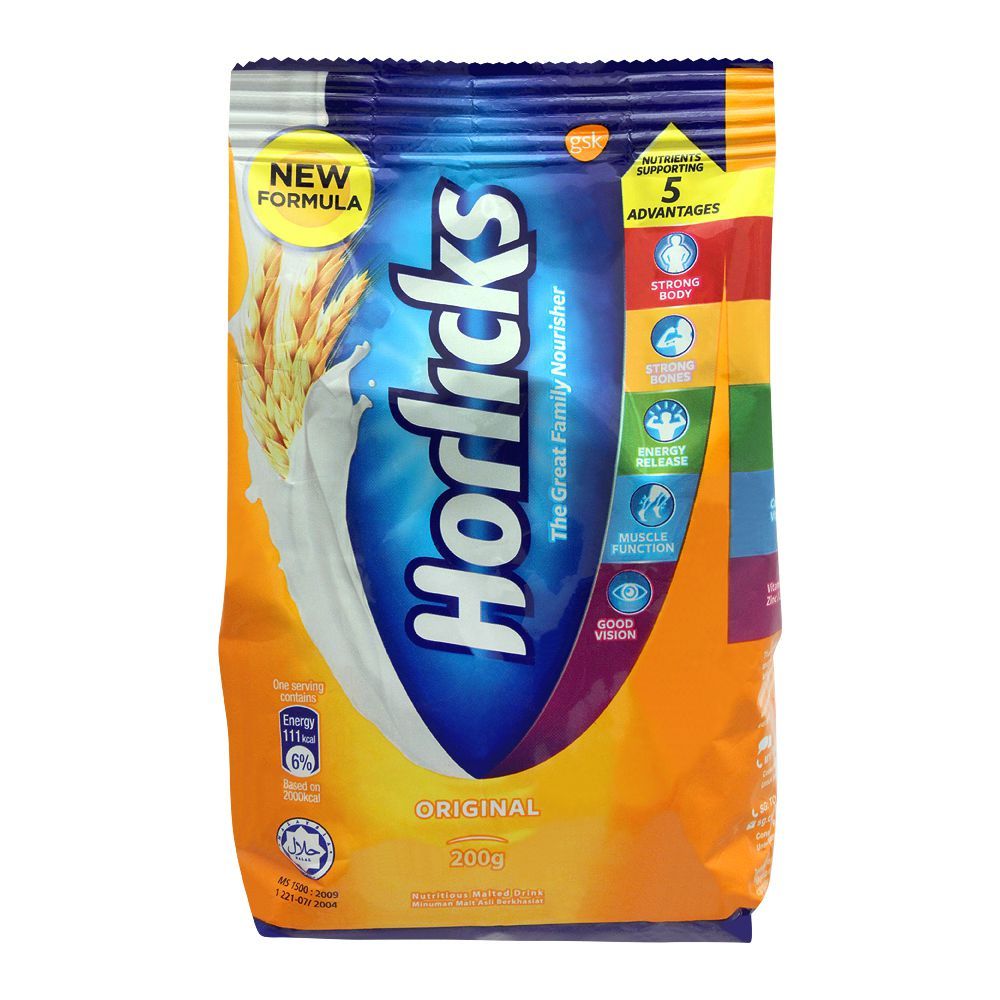 Purchase Horlicks Original Malted Drink, Pouch, 200g Online at Special ...