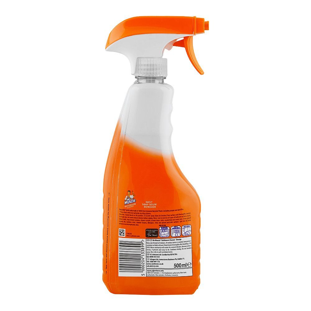 Mr. Muscle Bathroom Cleaner Spray, 500ml