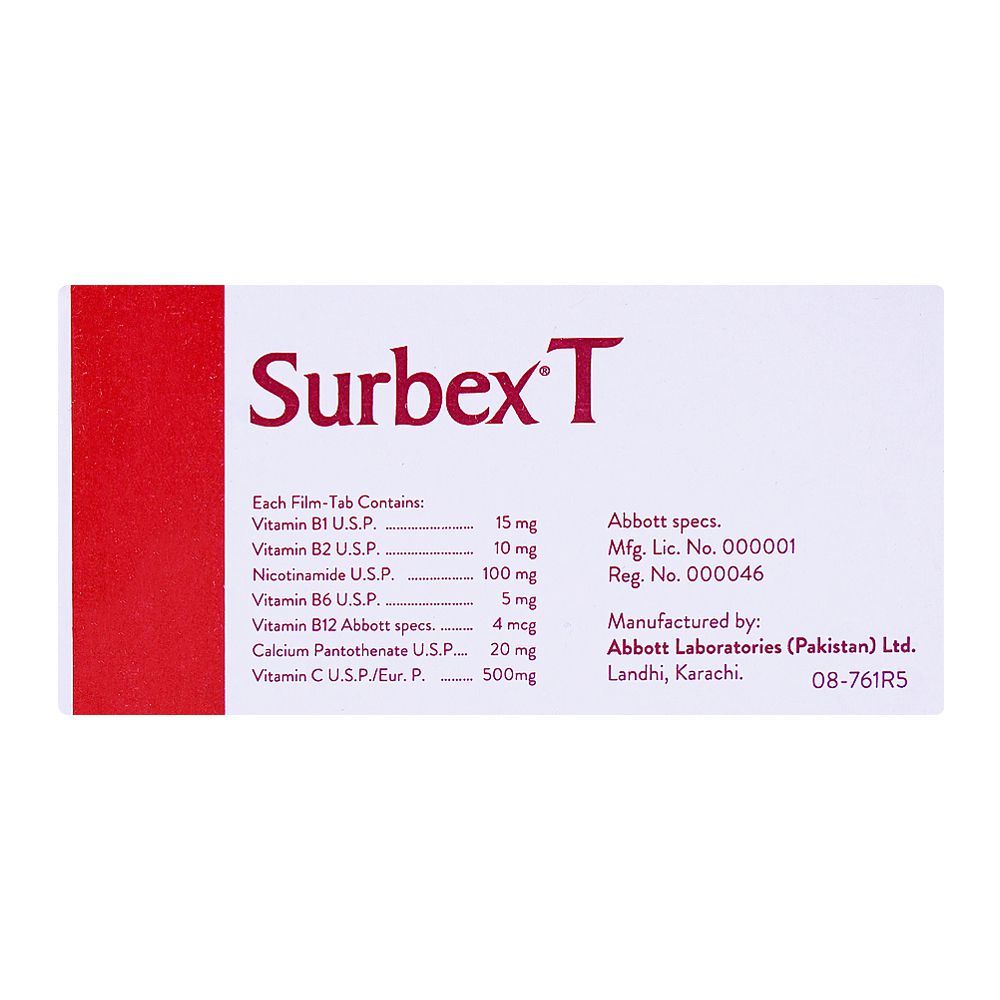 Order Surbex T tablets, 30-Pack Online at Best Price in Pakistan ...