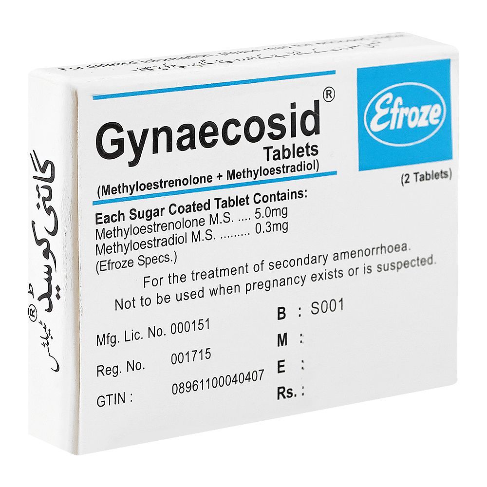 Efroze Chemicals Gynaecosid Tablet, 2-Pack