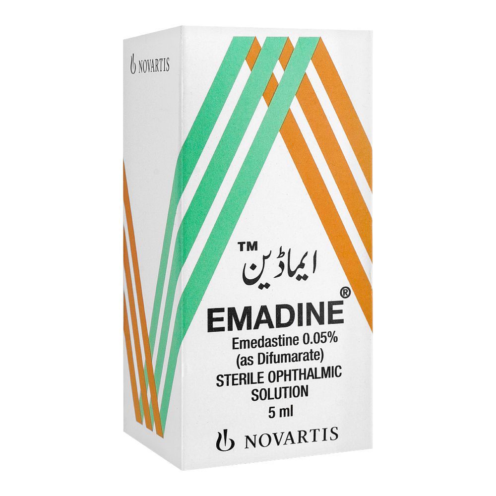 Purchase Novartis Pharmaceuticals Emadine Ophthalmic Solution, 5ml ...