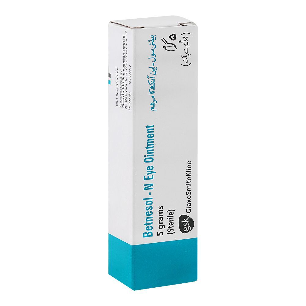 GSK Betnesol N Eye Ointment Cream, 5g