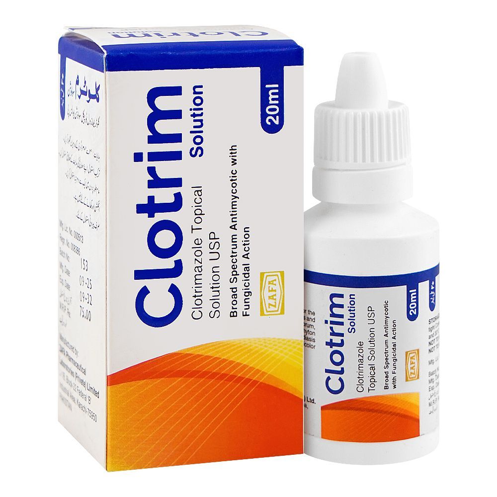 Zafa Pharmaceuticals Clotrim Solution, 20ml