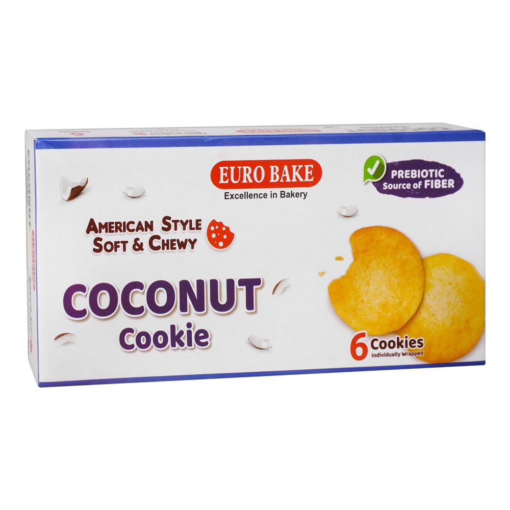 Purchase Euro Bake Coconut Cookies, 6-Pack, 100g Online at Special ...