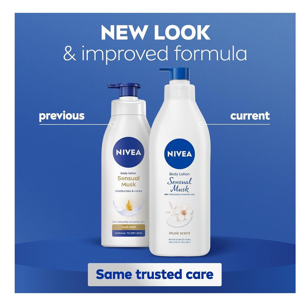 Purchase Nivea Sensual Musk Body Lotion, Normal To Dry Skin, 400ml ...