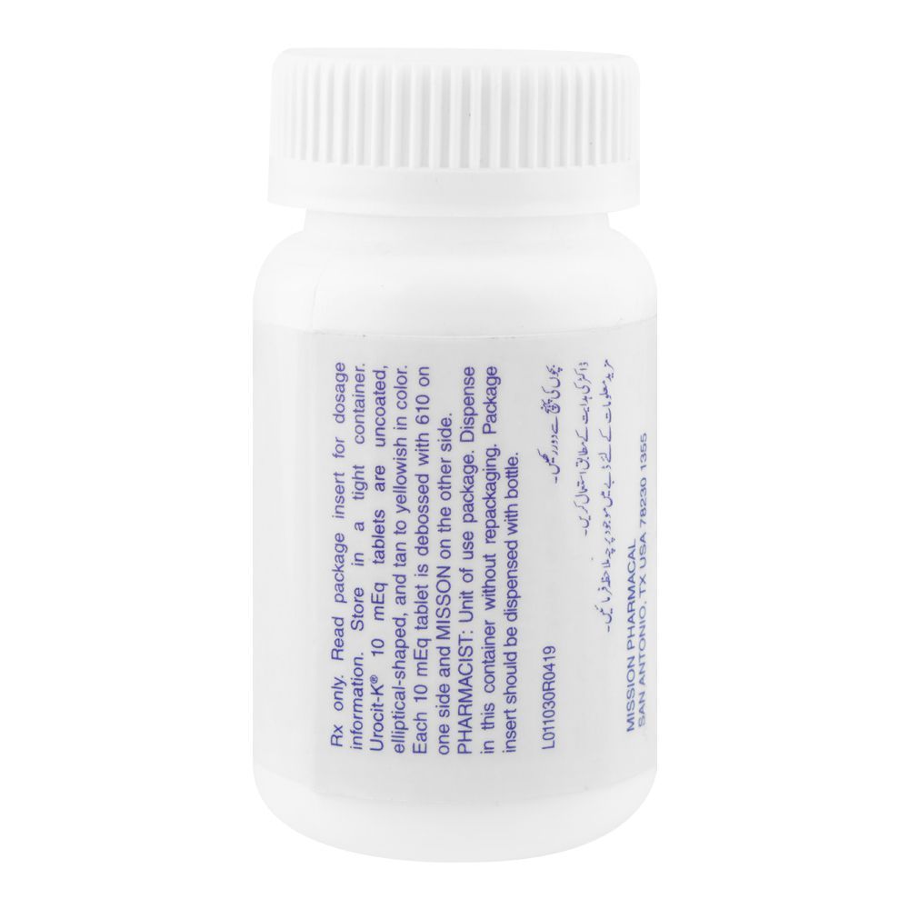 Urocit-K 1080mg Tablets, Bottle (30 Tablets)