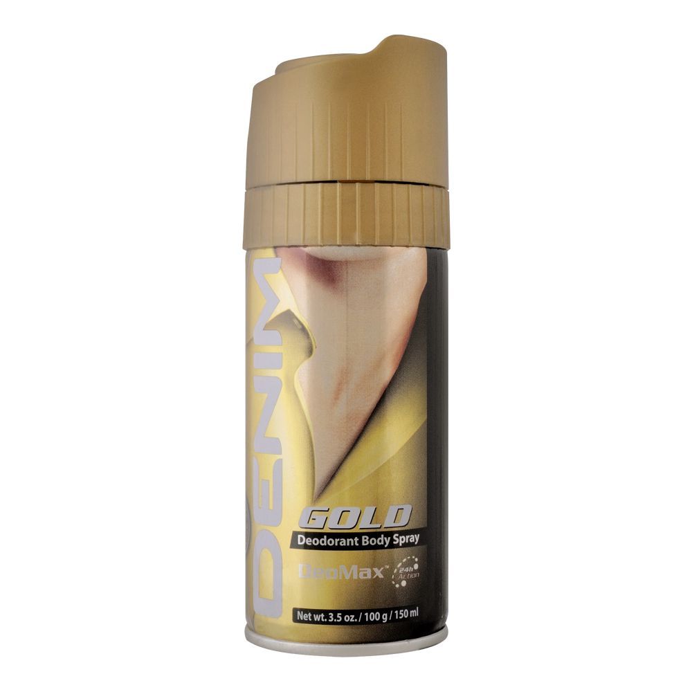 Buy Denim Gold Deodorant Body Spray, For Men, 150ml Online at Special ...