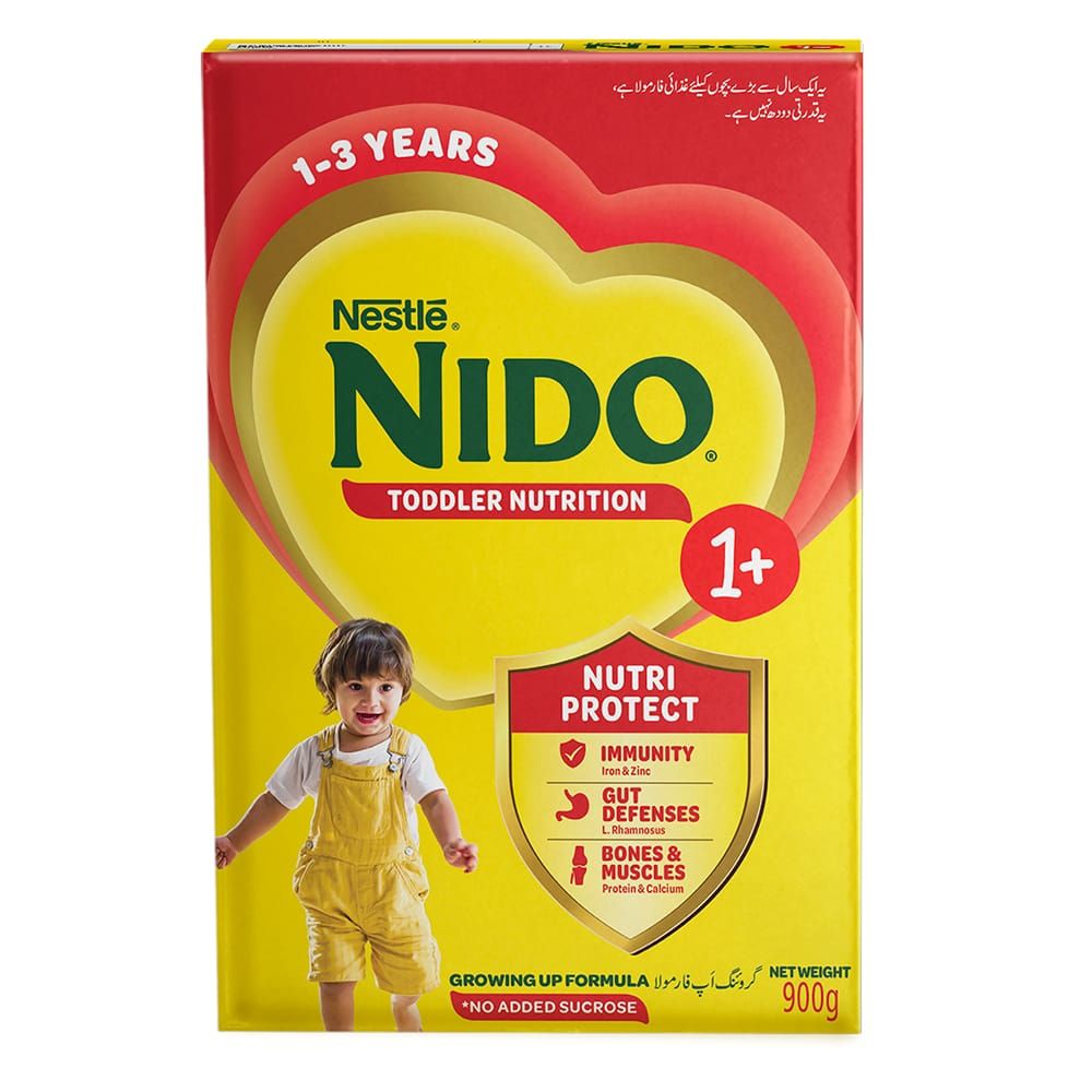 Buy Nestle Nido 1+ Growing-Up Formula, 1 KG Economy Pack Online at Best ...