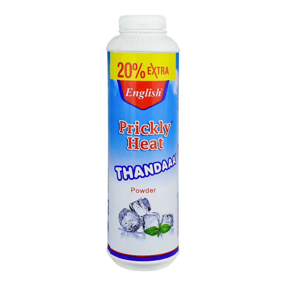 Order English Prickly Heat Thanda Powder, 220g Online at Special Price ...